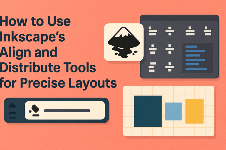 How to Use Inkscape’s Align and Distribute Tools for Precise Layouts - Graphic Design Resource