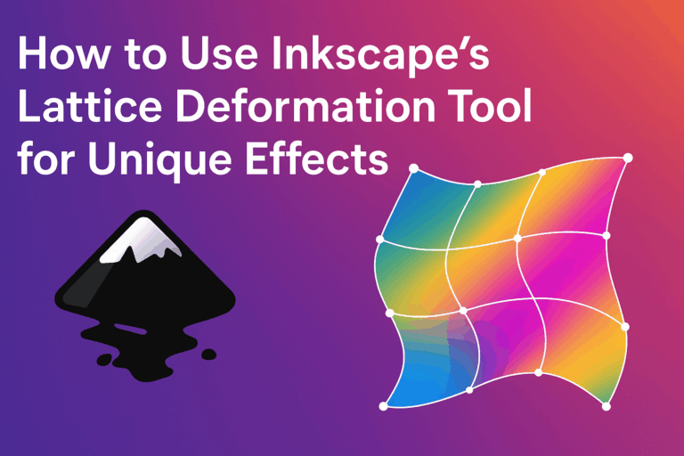 How to Use Inkscape’s Lattice Deformation Tool for Unique Effects ...
