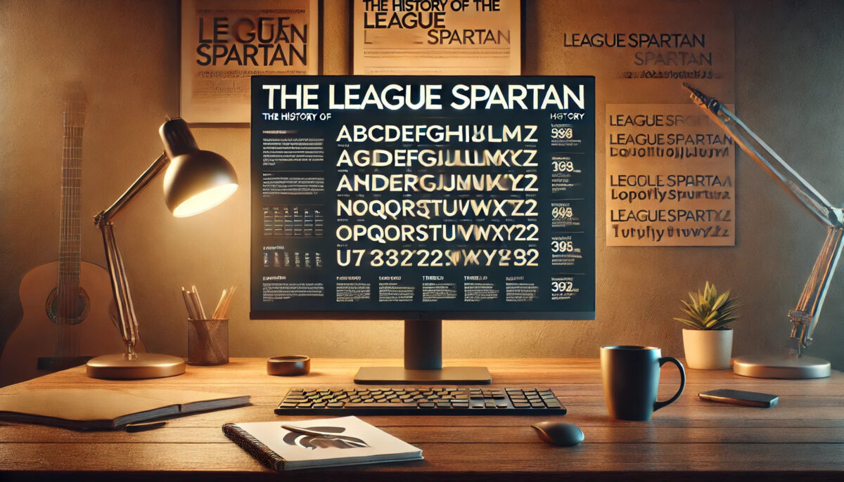 League Spartan (Font History) - Graphic Design Resource