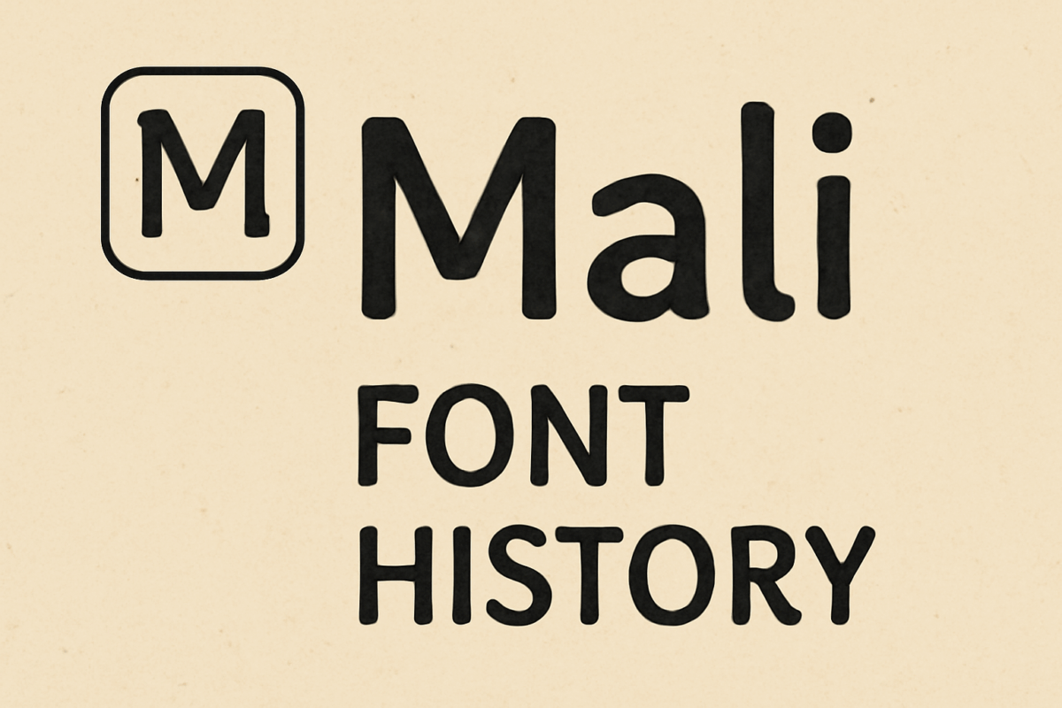 Mali (Font History) - Graphic Design Resource