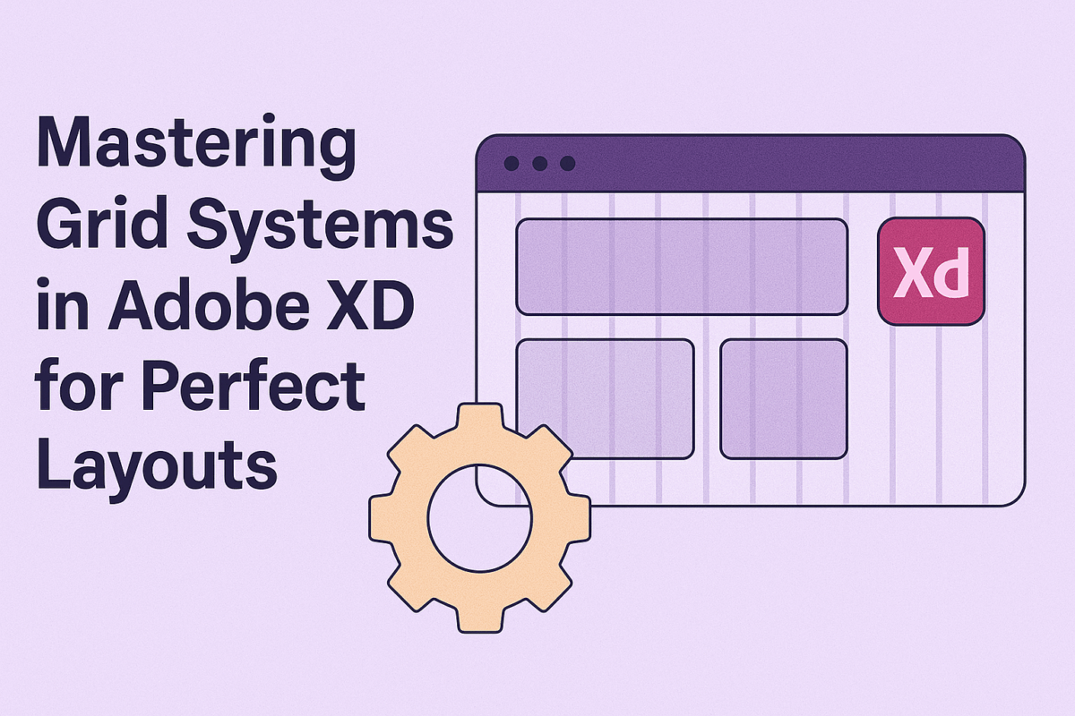 Mastering Grid Systems in Adobe XD for Perfect Layouts - Graphic Design Resource