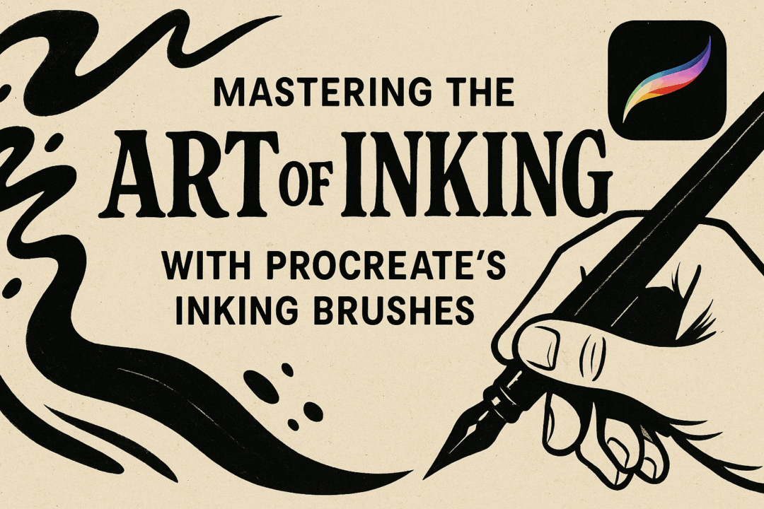 Mastering the Art of Inking with Procreate’s Inking Brushes - Graphic ...