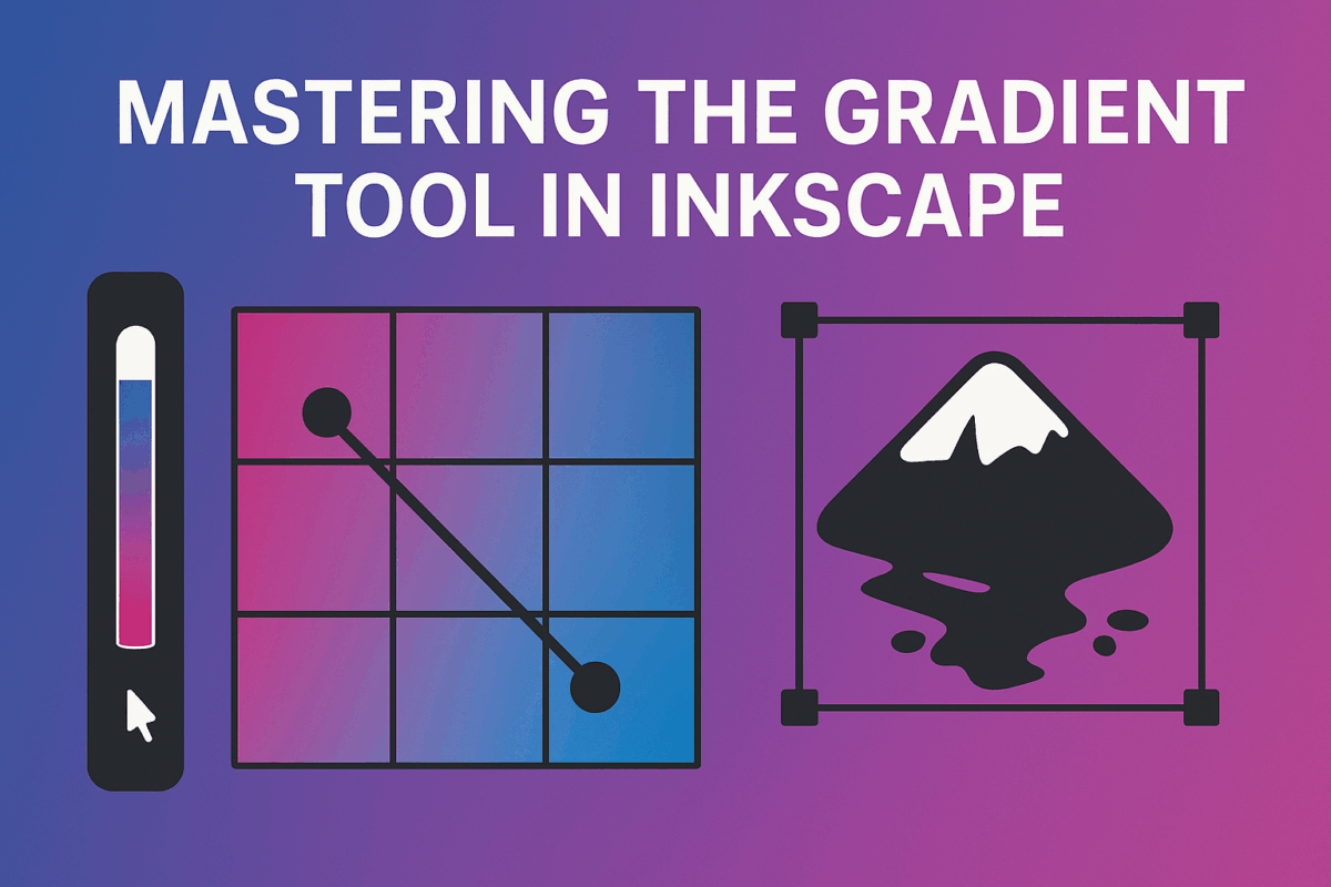 Mastering the Gradient Tool in Inkscape - Graphic Design Resource