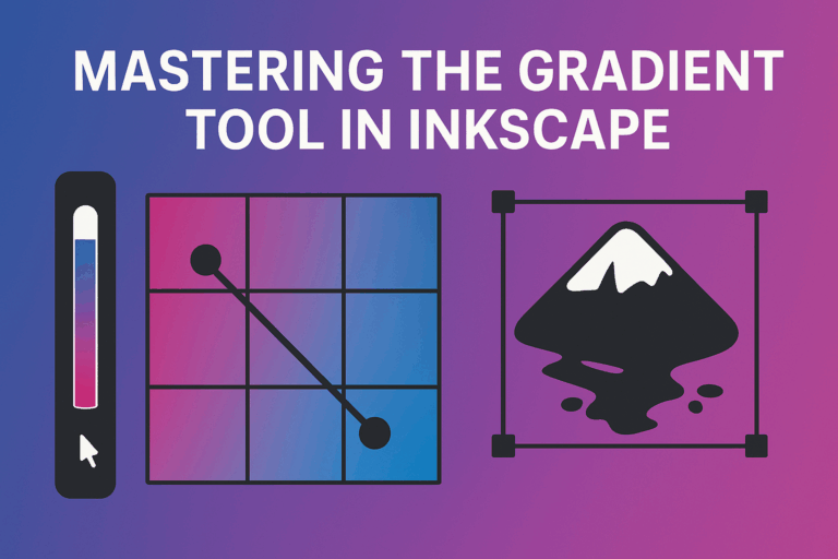 Mastering the Gradient Tool in Inkscape - Graphic Design Resource