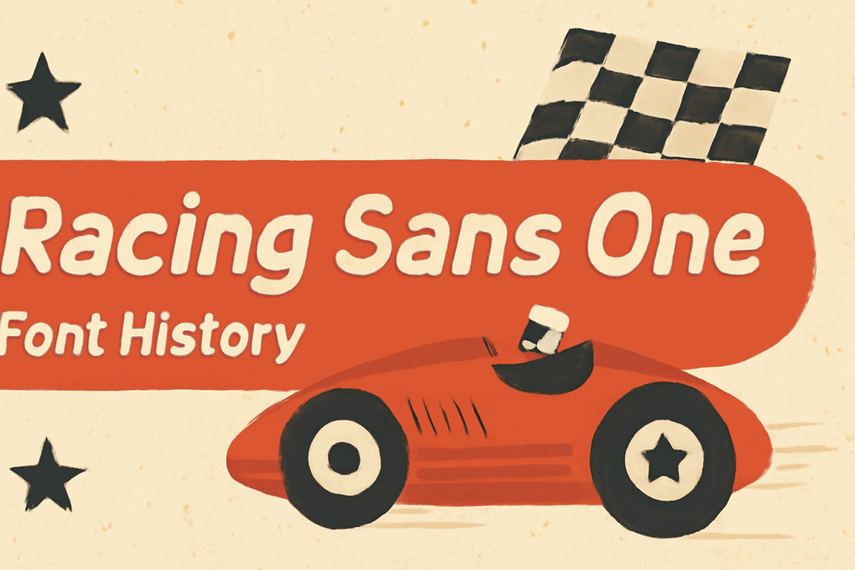 Racing Sans One (Font History) - Graphic Design Resource