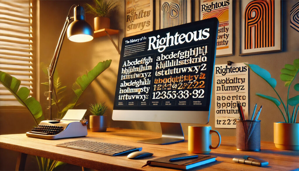 Righteous (Font History) - Graphic Design Resource