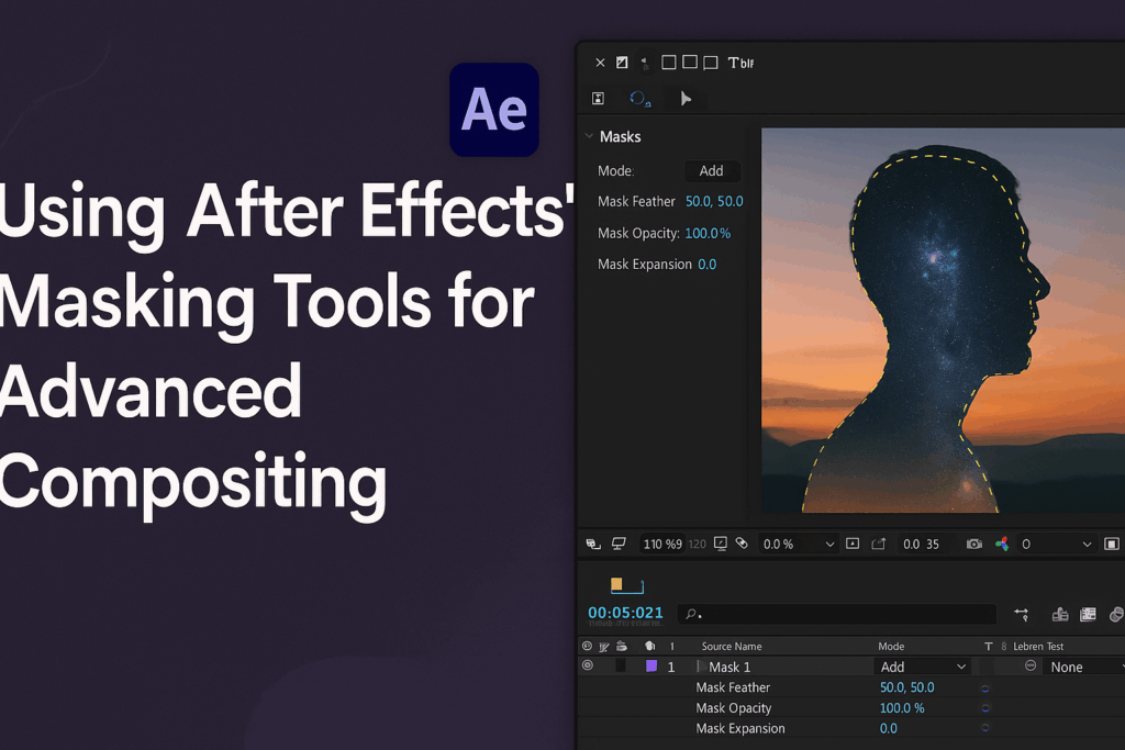 Using After Effects’ Masking Tools for Advanced Compositing - Graphic Design Resource