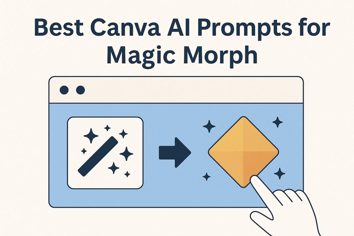 Best Canva AI Prompts for Magic Morph