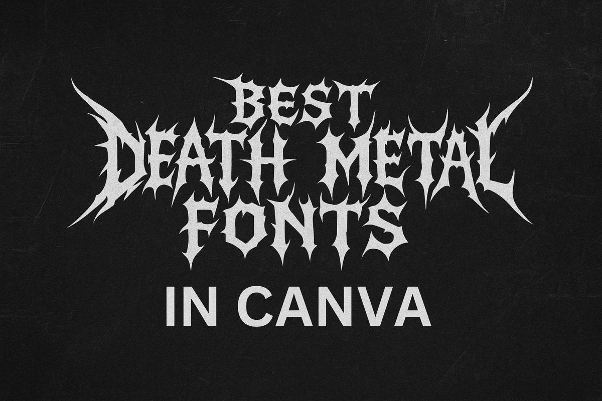 Best Death Metal Fonts in Canva