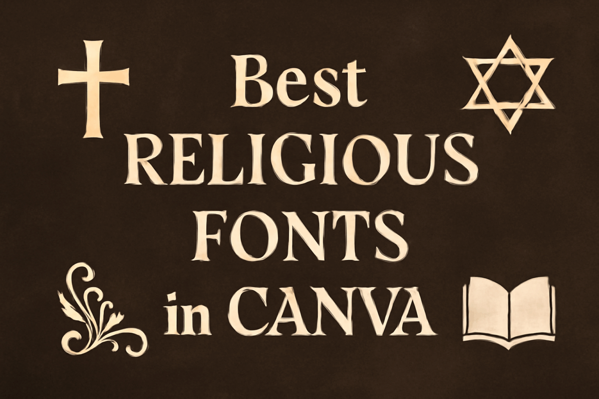 Best Religious Fonts in Canva