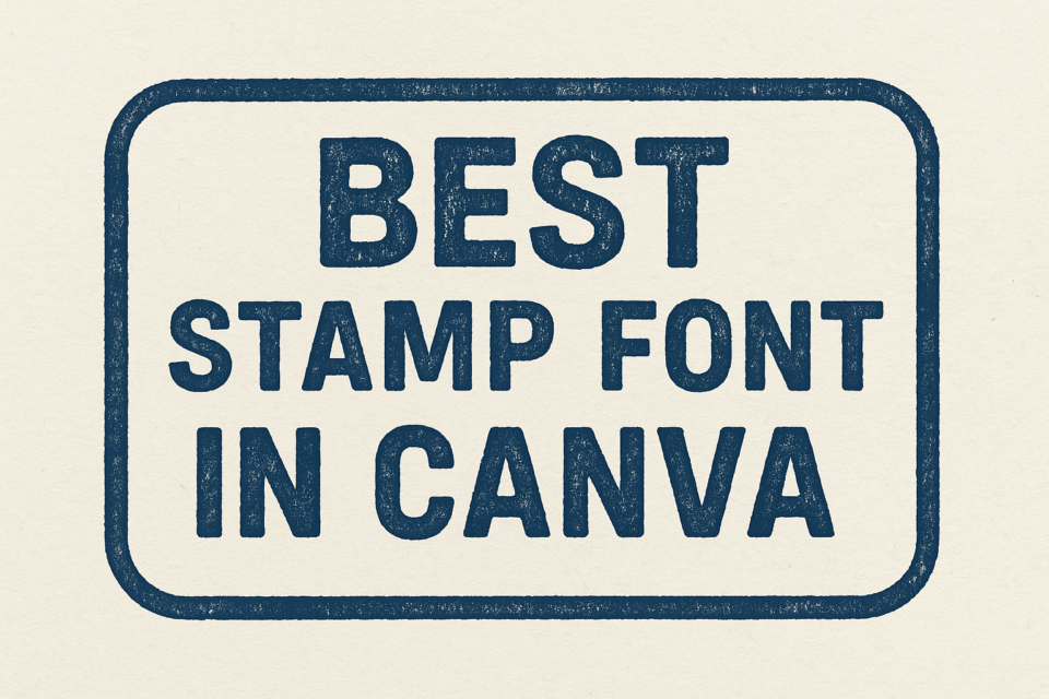 Best Distorted Fonts in Canva