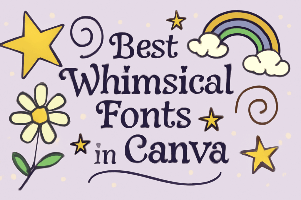 Best Whimsical Fonts in Canva