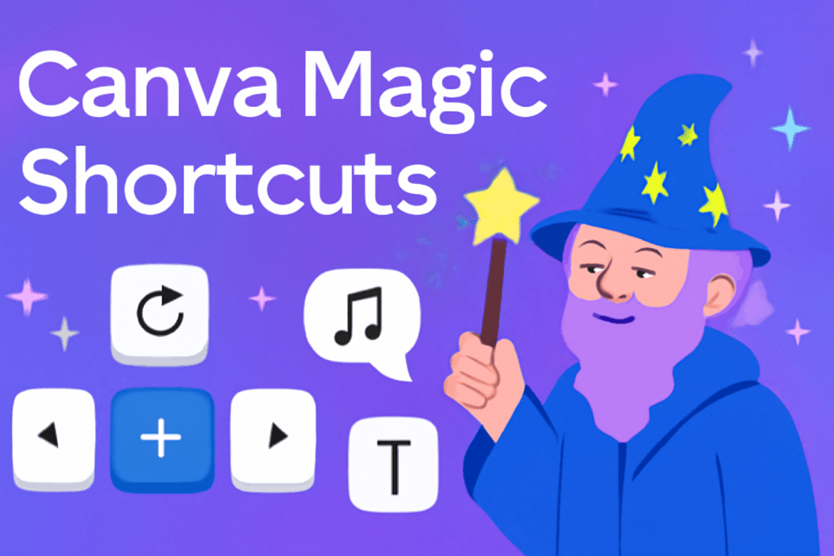 Canva Magic Shortcuts (for Presentations) - Graphic Design Resource