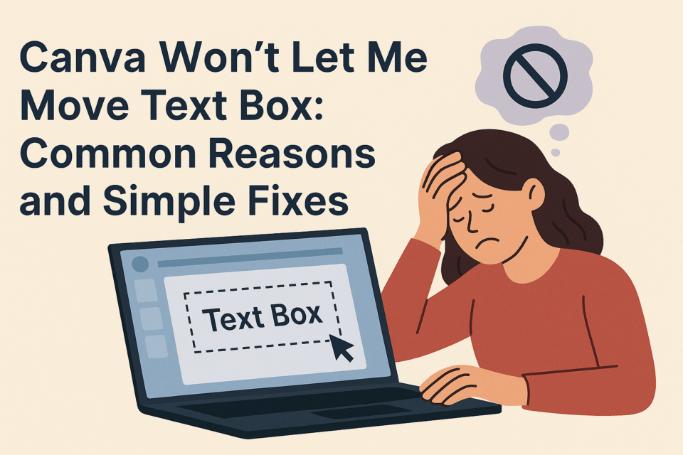 Canva Won't Let Me Move Text Box: Common Reasons and Simple Fixes ...