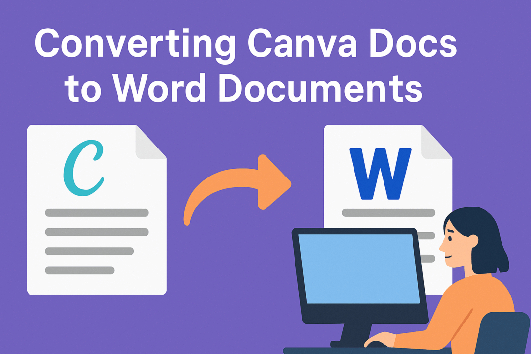 Converting Canva Docs to Word Documents
