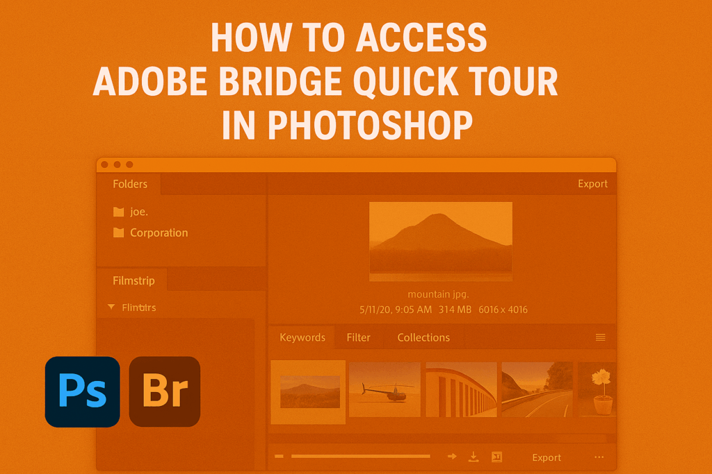 How to Access Adobe Bridge Quick Tour in Photoshop - Graphic Design ...