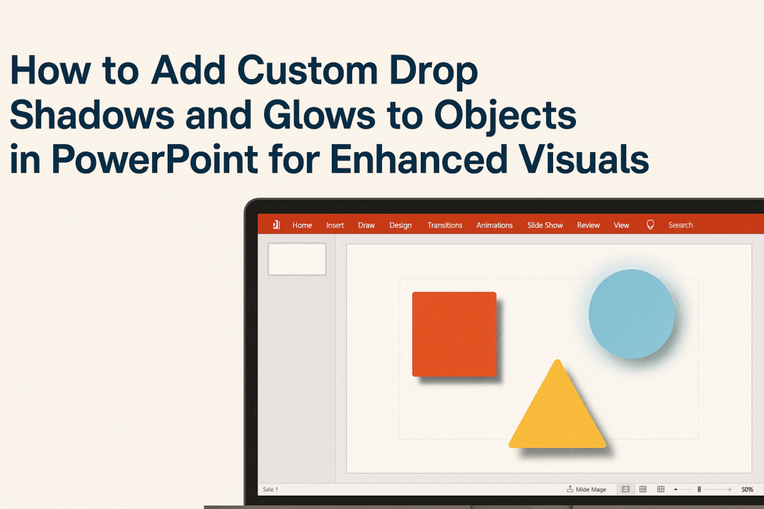 How to Add Custom Drop Shadows and Glows to Objects in PowerPoint for ...