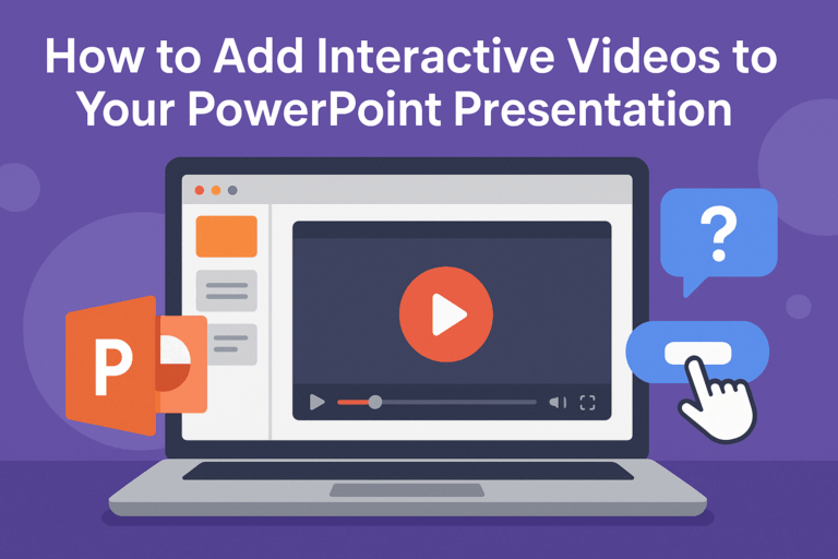 How to Add Interactive Videos to Your PowerPoint Presentation - Graphic ...