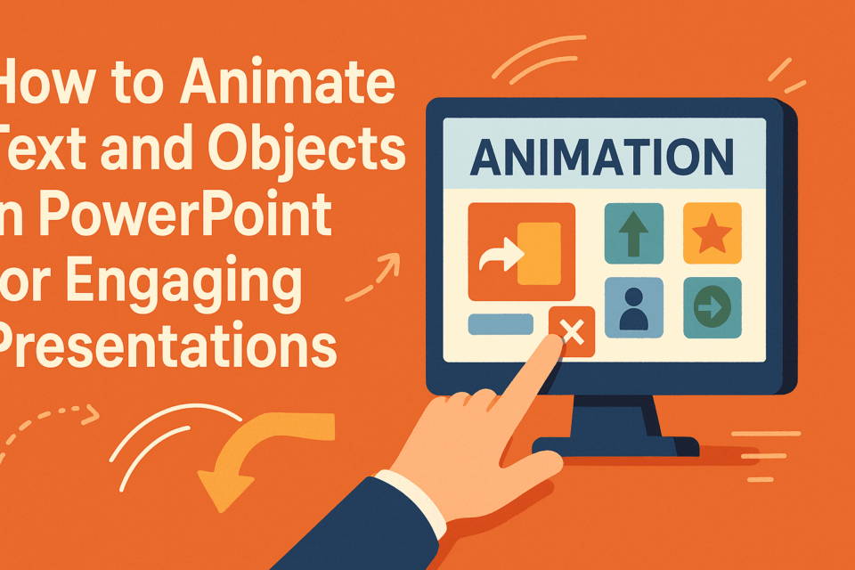 How To Animate Text And Objects In Powerpoint For Engaging Presentations Graphic Design Resource