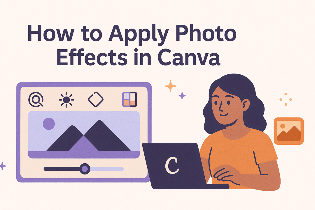 How to Apply Photo Effects in Canva