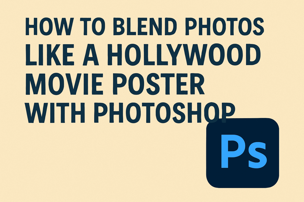 How to Blend Photos Like a Hollywood Movie Poster with Photoshop ...