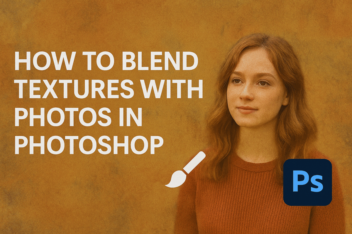 How to Blend Textures with Photos in Photoshop - Graphic Design Resource