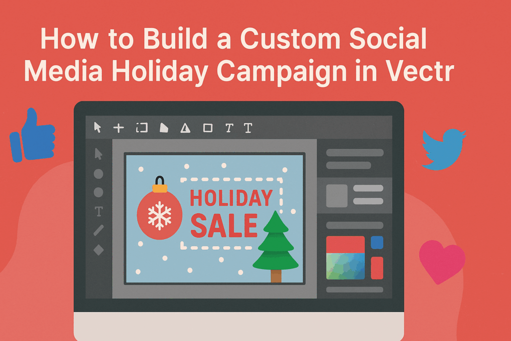 How to Build a Custom Social Media Holiday Campaign in Vectr - Graphic ...