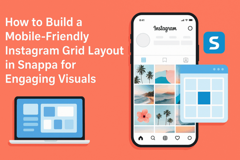How to Build a Mobile-Friendly Instagram Grid Layout in Snappa for ...