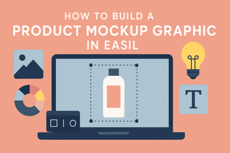How to Build a Product Mockup Graphic in Easil