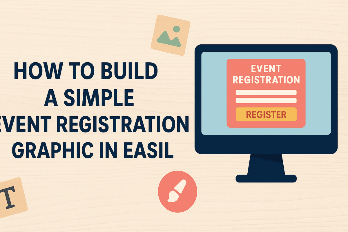 How to Build a Simple Event Registration Graphic in Easil