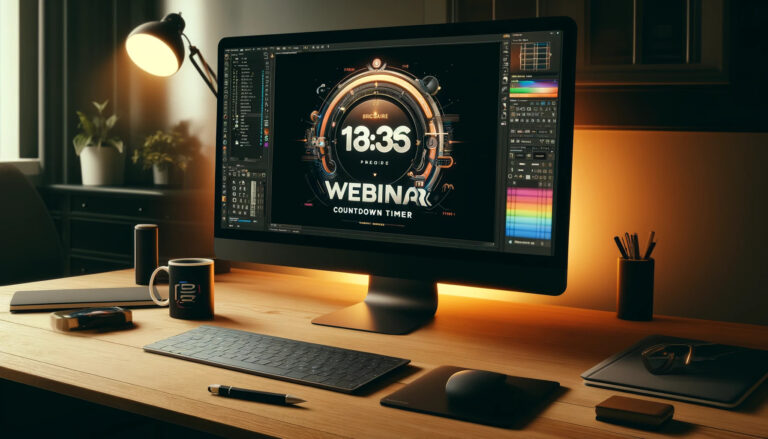 How to Build a Webinar Countdown Timer Graphic in Vectr - Graphic ...