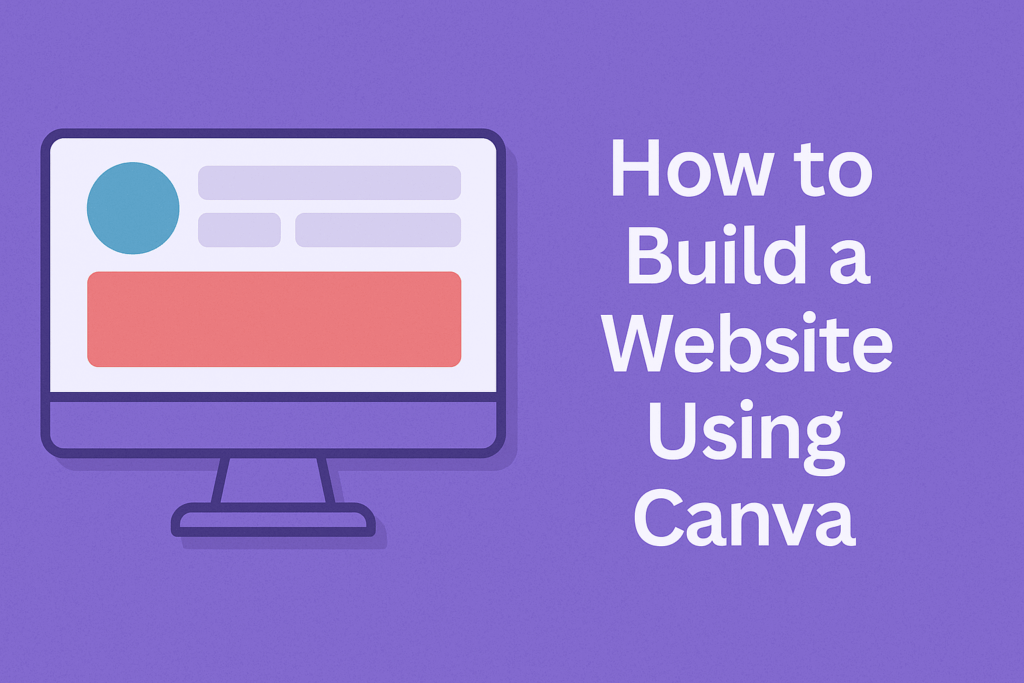 How to Build a Website Using Canva