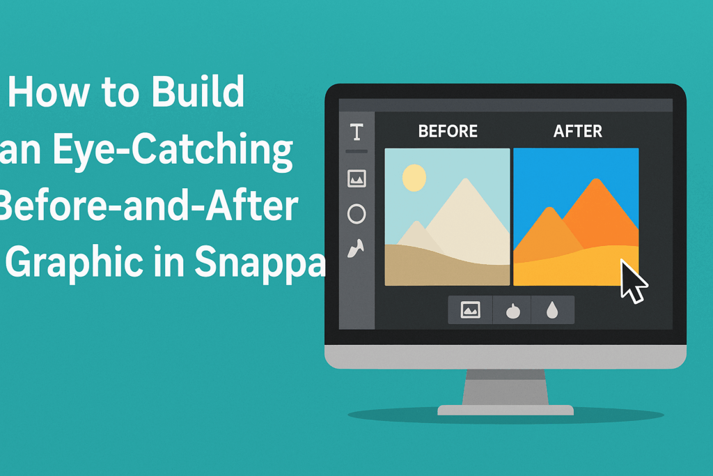 How to Build an Eye-Catching Before-and-After Graphic in Snappa