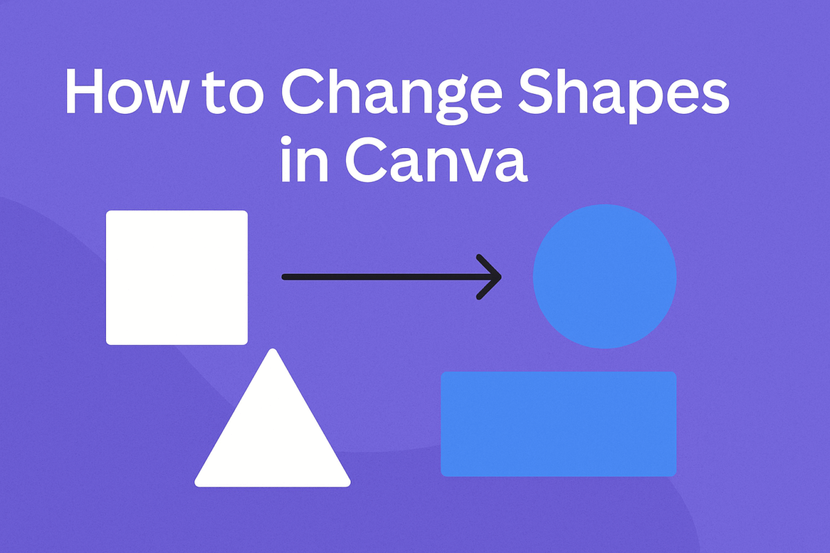How to Change Shapes in Canva