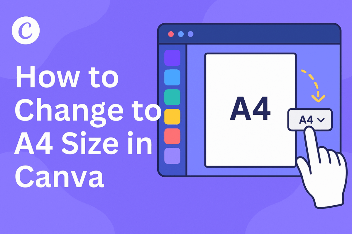 How to Change to A4 Size in Canva