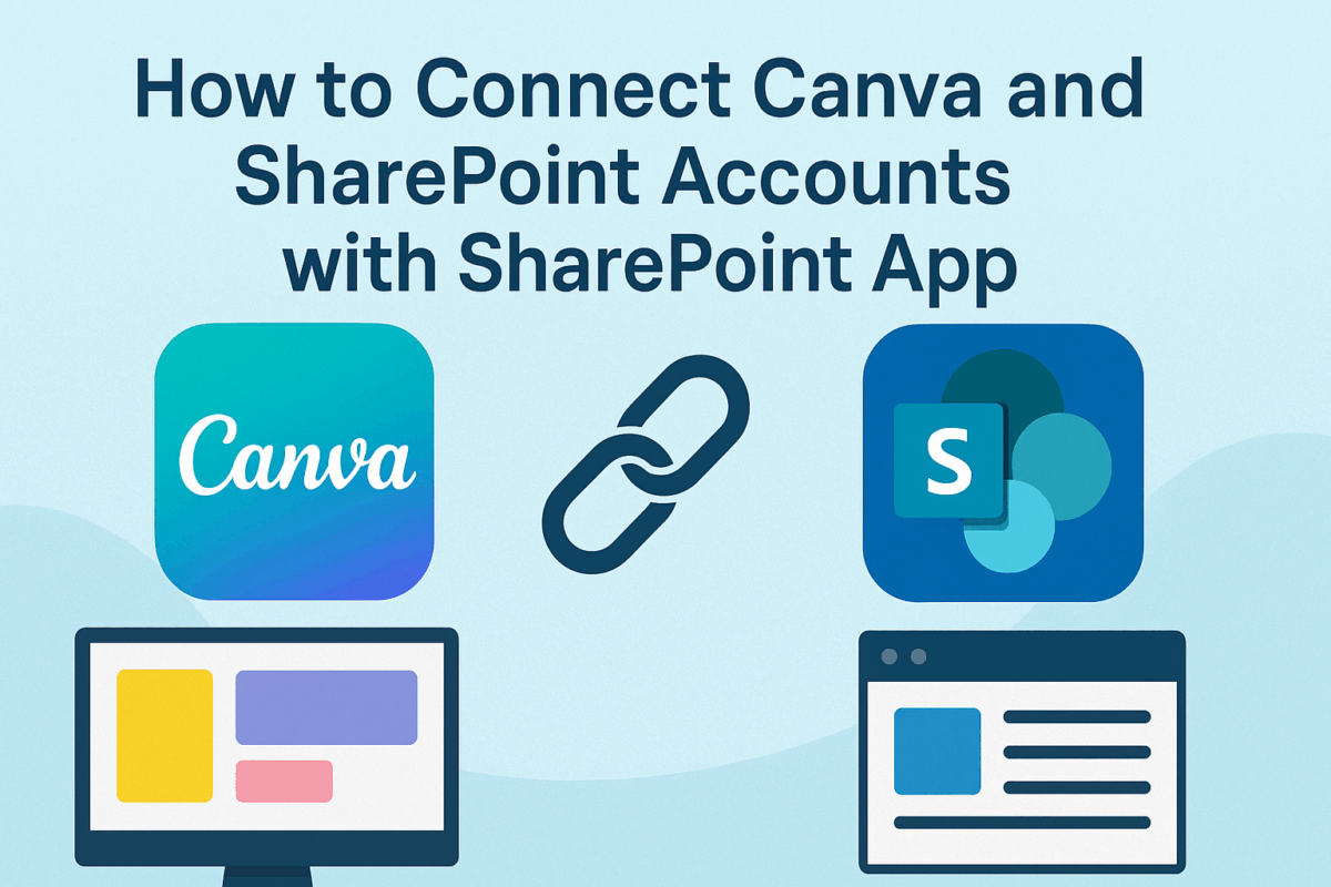 How to Connect Canva and SharePoint Accounts with SharePoint App
