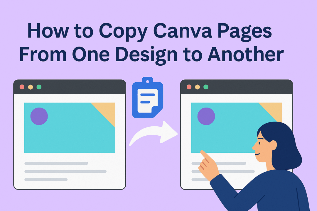How to Copy Canva Pages From One Design to Another