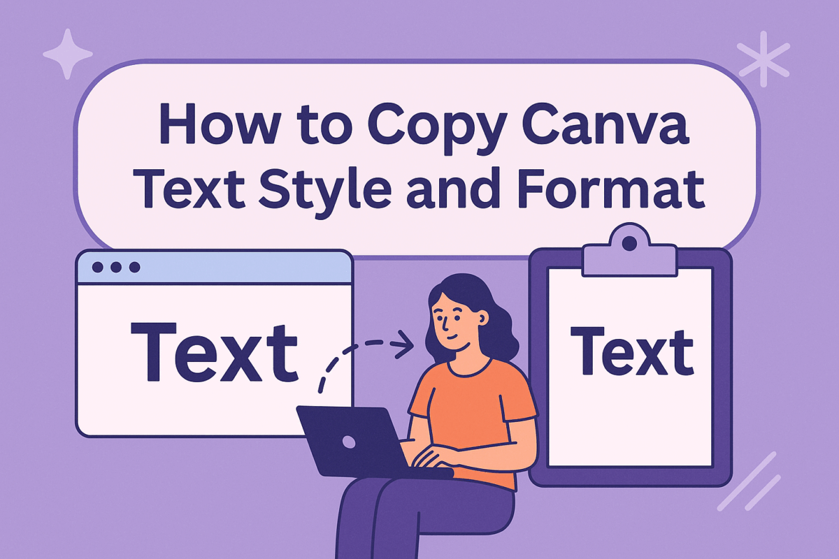 How to Copy Canva Text Style and Format