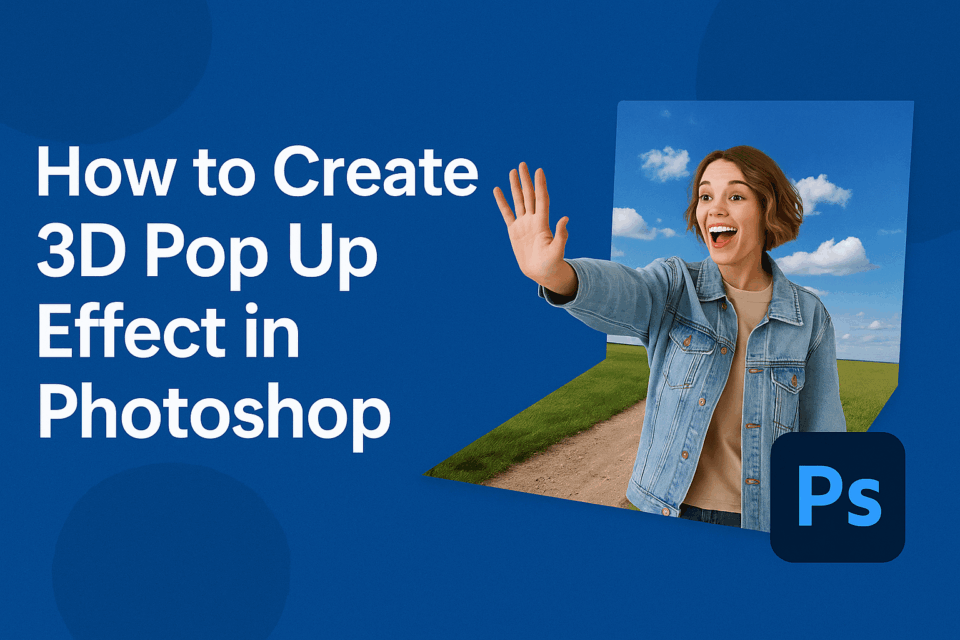 How to Create 3D Pop Up Effect in Photoshop - Graphic Design Resource