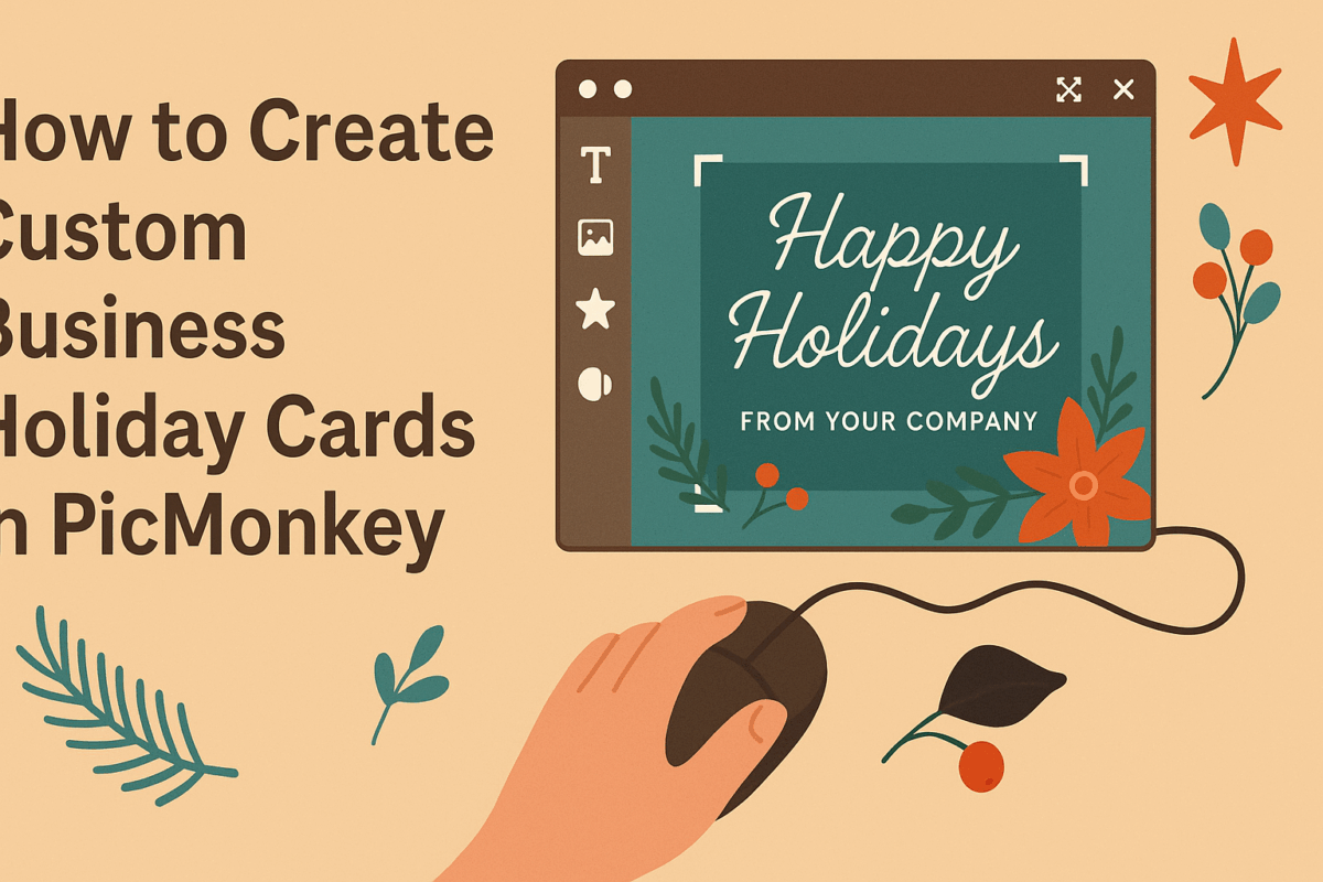 How to Create Custom Business Holiday Cards in PicMonkey