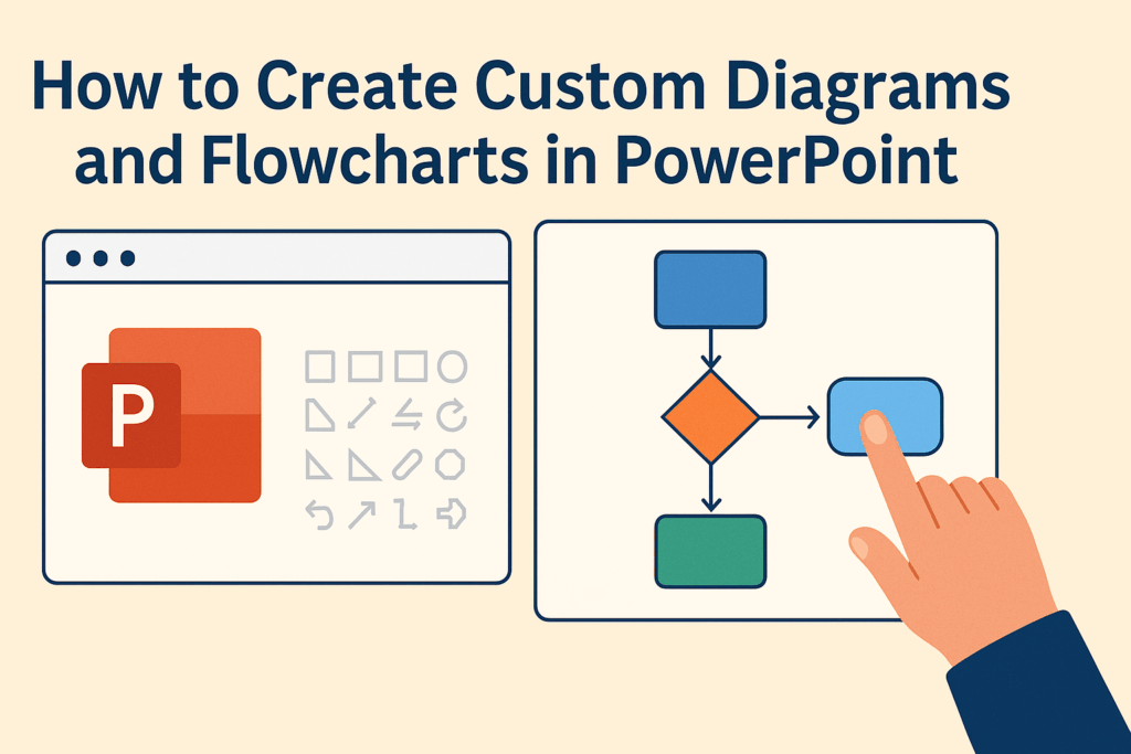 How to Create Custom Diagrams and Flowcharts in PowerPoint - Graphic ...
