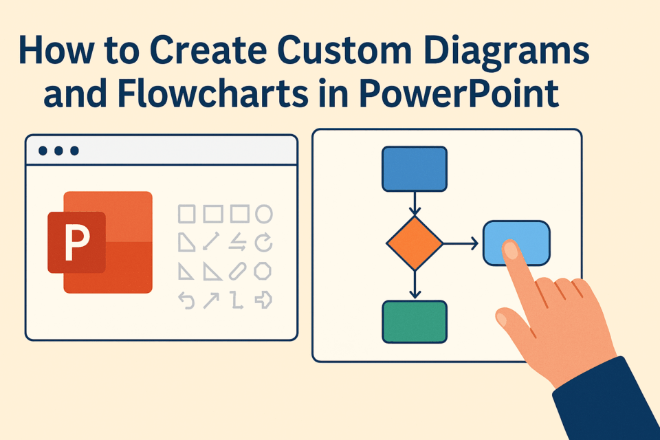 How to Create Custom Diagrams and Flowcharts in PowerPoint - Graphic ...