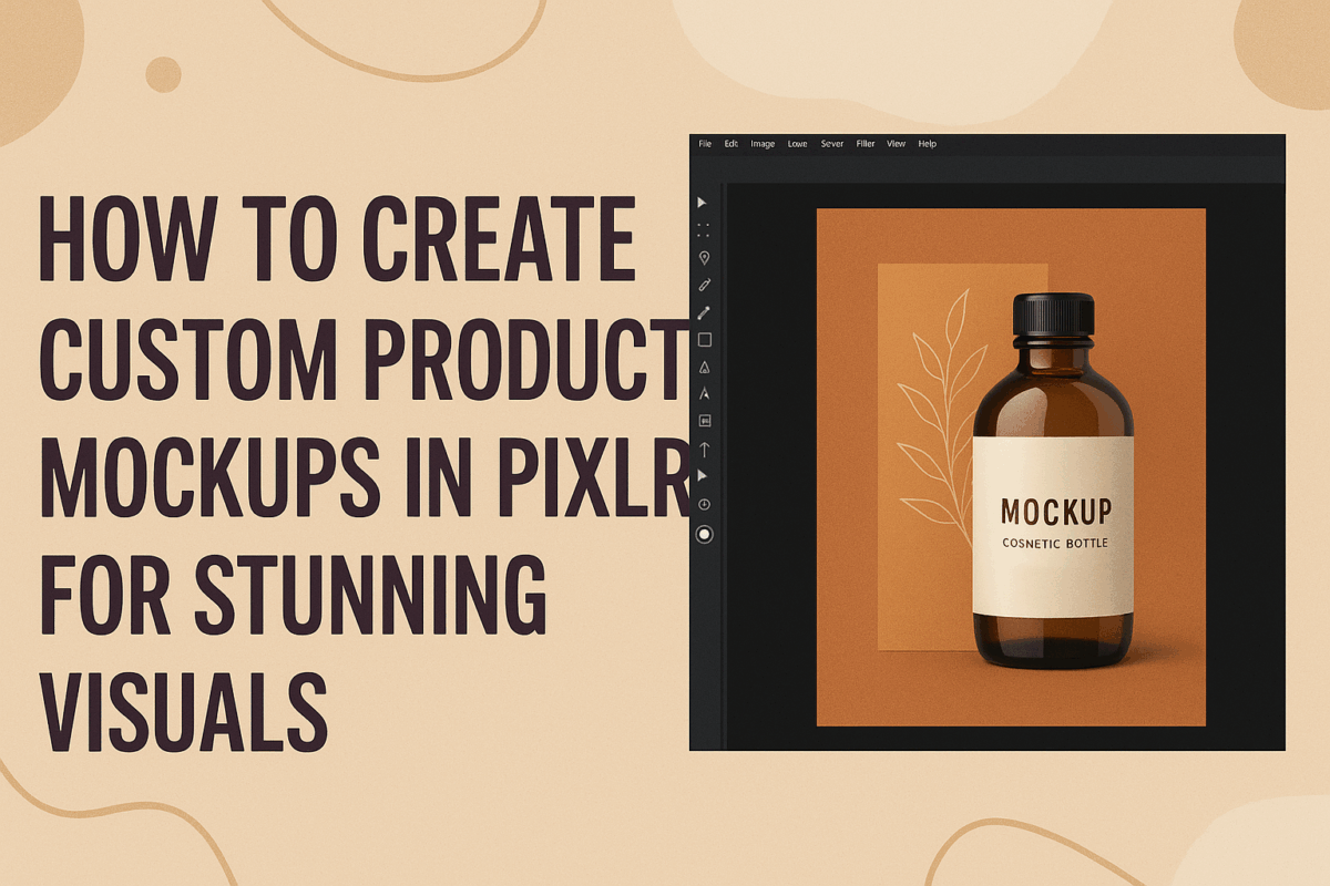 How to Create Custom Product Mockups in Pixlr for Stunning Visuals ...