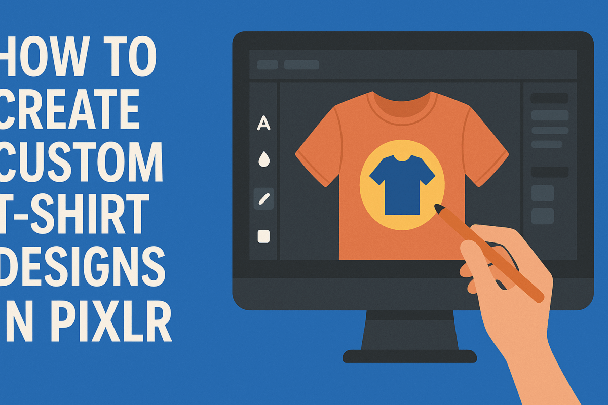 How to Create Custom T-Shirt Designs in Pixlr - Graphic Design Resource