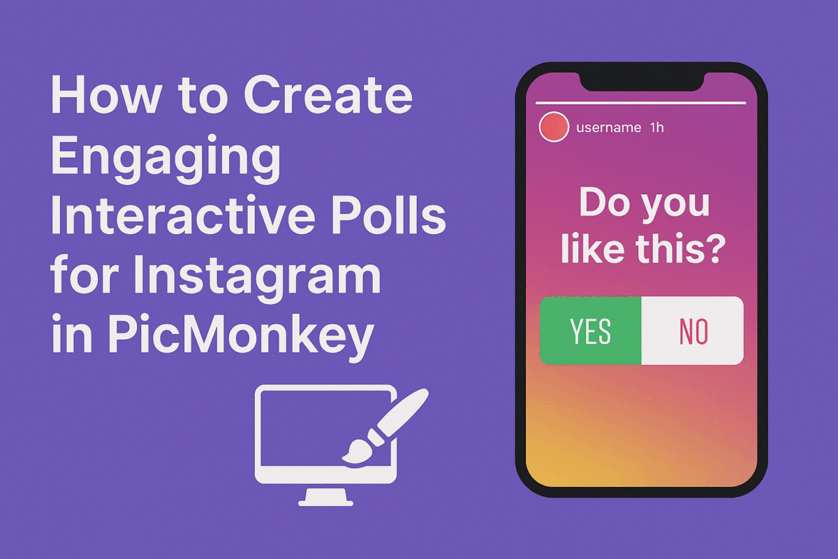 How to Create Engaging Interactive Polls for Instagram in PicMonkey ...