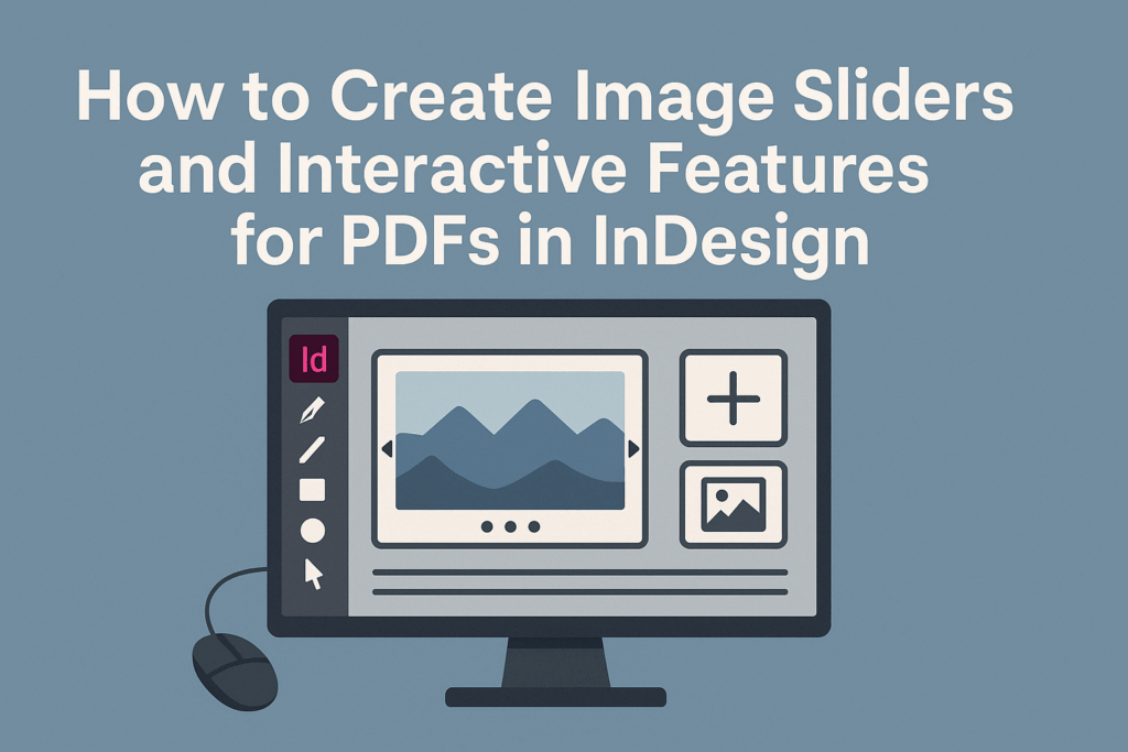 How to Create Image Sliders and Interactive Features for PDFs in InDesign