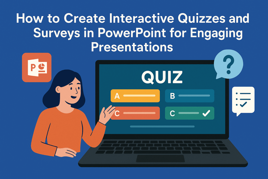 How to Create Interactive Quizzes and Surveys in PowerPoint for ...