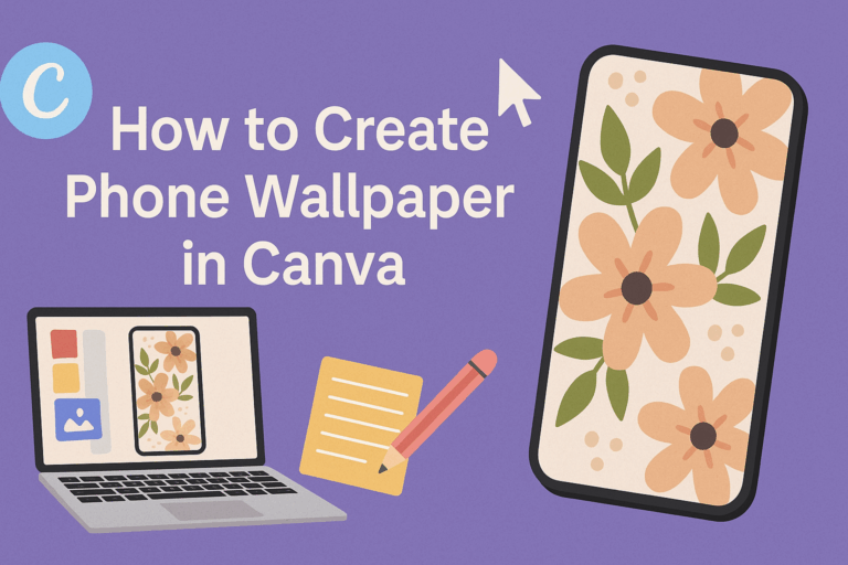 How to Create Phone Wallpaper in Canva