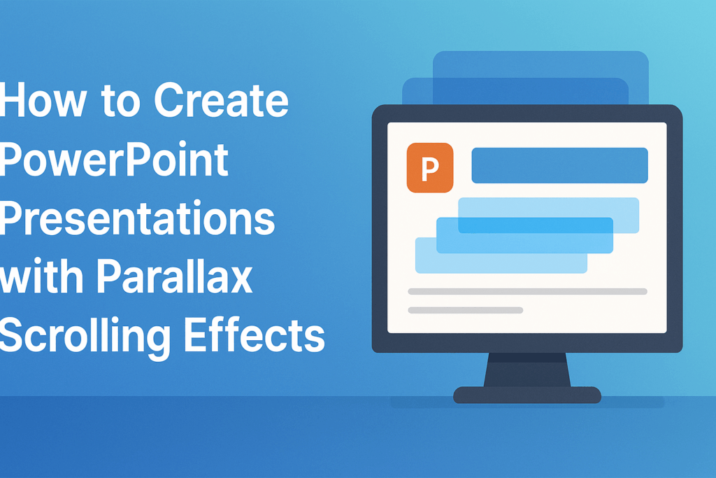How to Create PowerPoint Presentations with Parallax Scrolling Effects