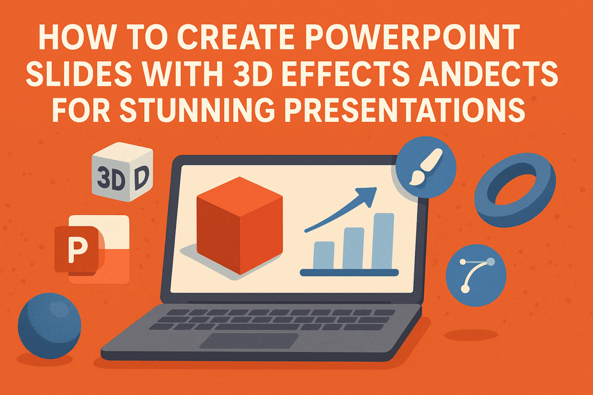 How to Create PowerPoint Slides with 3D Effects and Objects for ...
